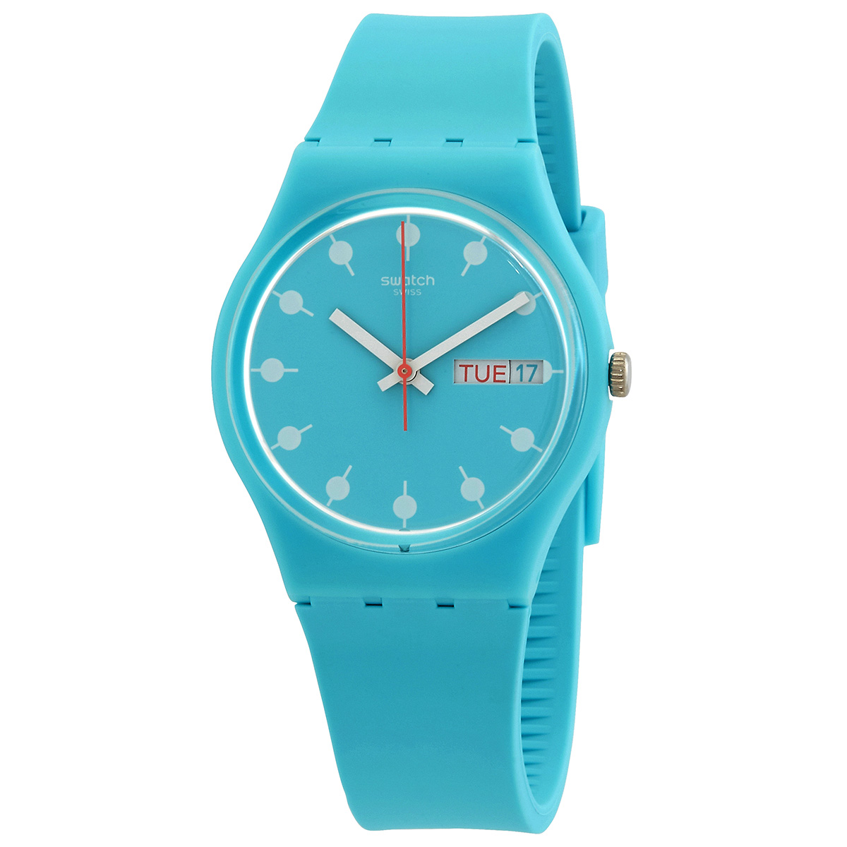 Swatch Venice Beach Quartz Blue Dial Unisex Watch GL700 7610522693357 ...