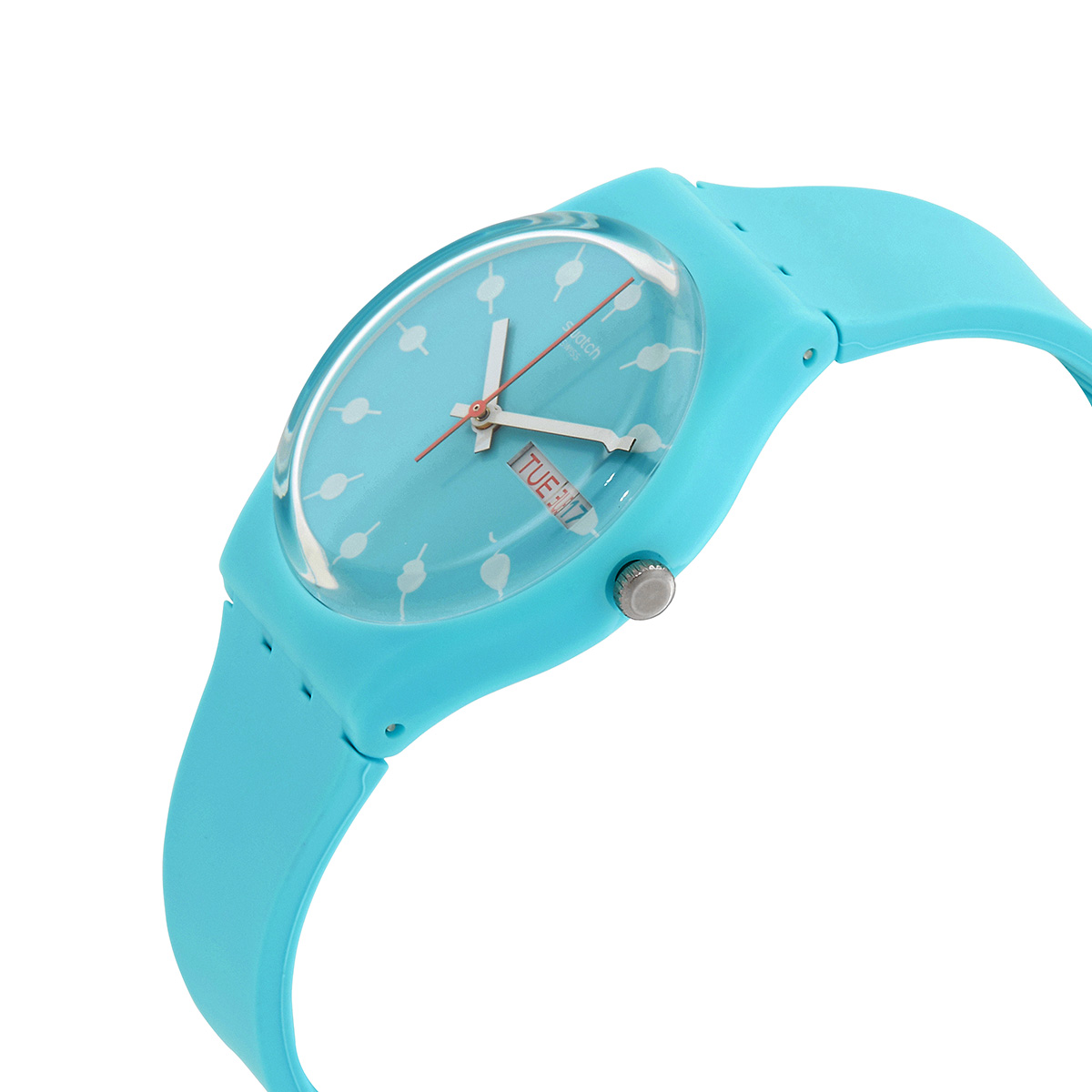 Swatch Venice Beach Quartz Blue Dial Unisex Watch GL700 7610522693357 ...
