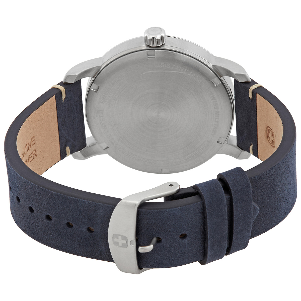 Swiss Military Attitude Quartz Blue Dial Watch 01.1541.315 046928150038 ...