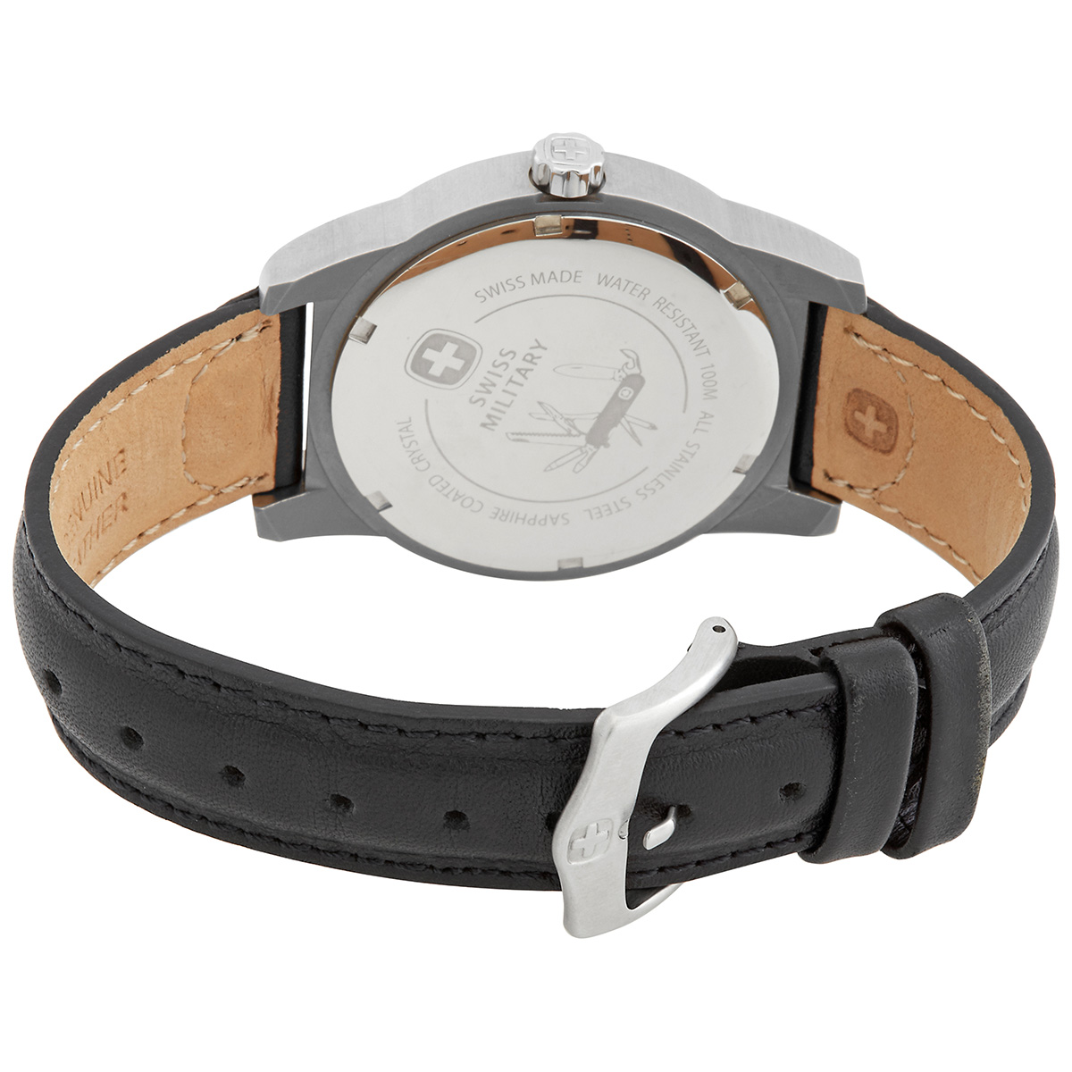 Swiss Military Field Classic Quartz Black Dial Men's Watch 52925 ...