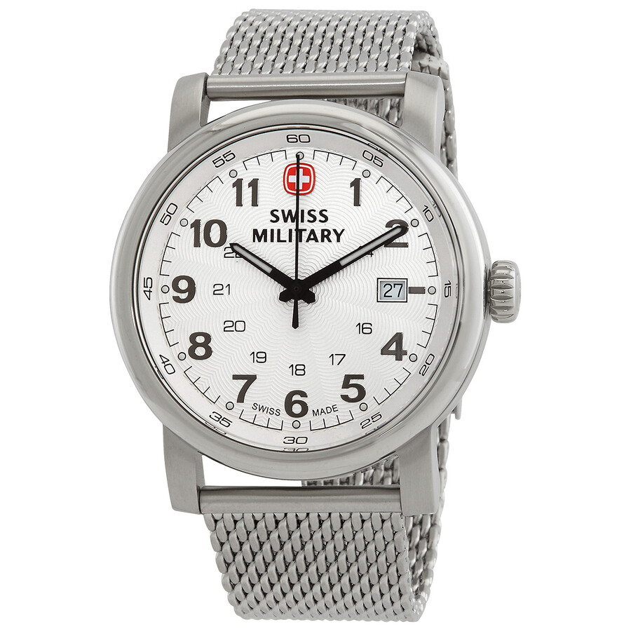 Swiss Military Urban Classic Quartz Silver Dial Men's Watch 1041.303 046928071678 - Watches ...