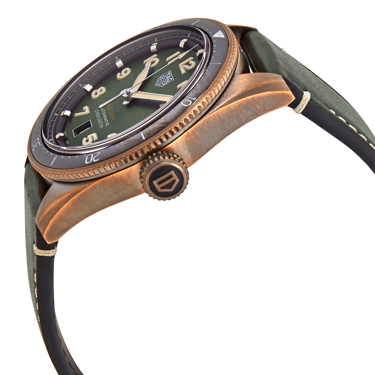 Tag Heuer Autavia Automatic Green Dial Men's Watch WBE5190.FC8268 ...