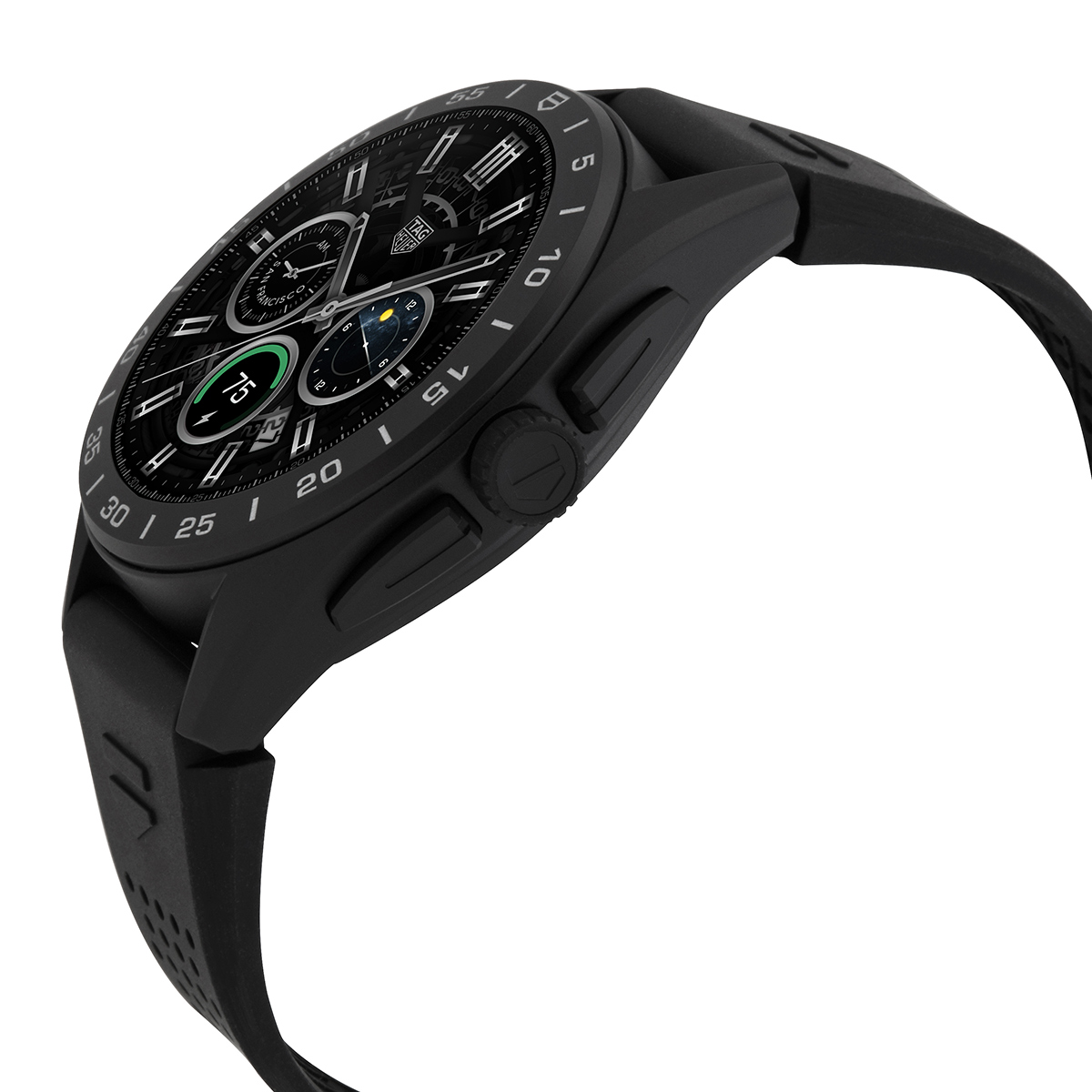 Tag Heuer Connected Analog-Digital Men's Smart Watch SBR8A80.BT6261 ...