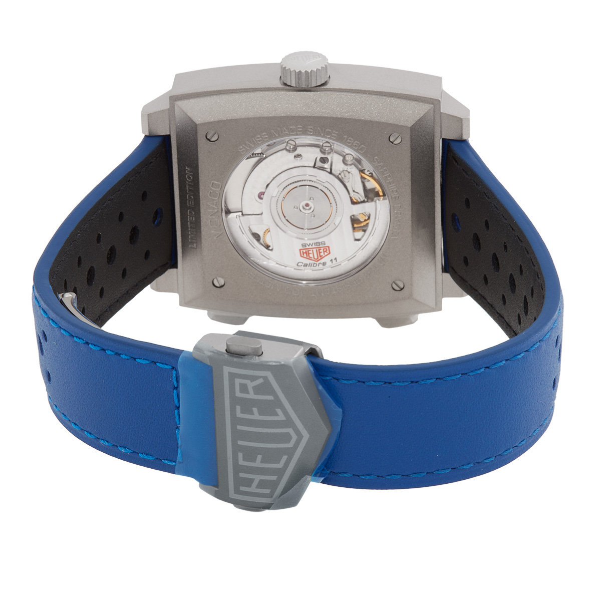Tag Heuer Limited Edition Monaco Racing Blue Chronograph Automatic ...