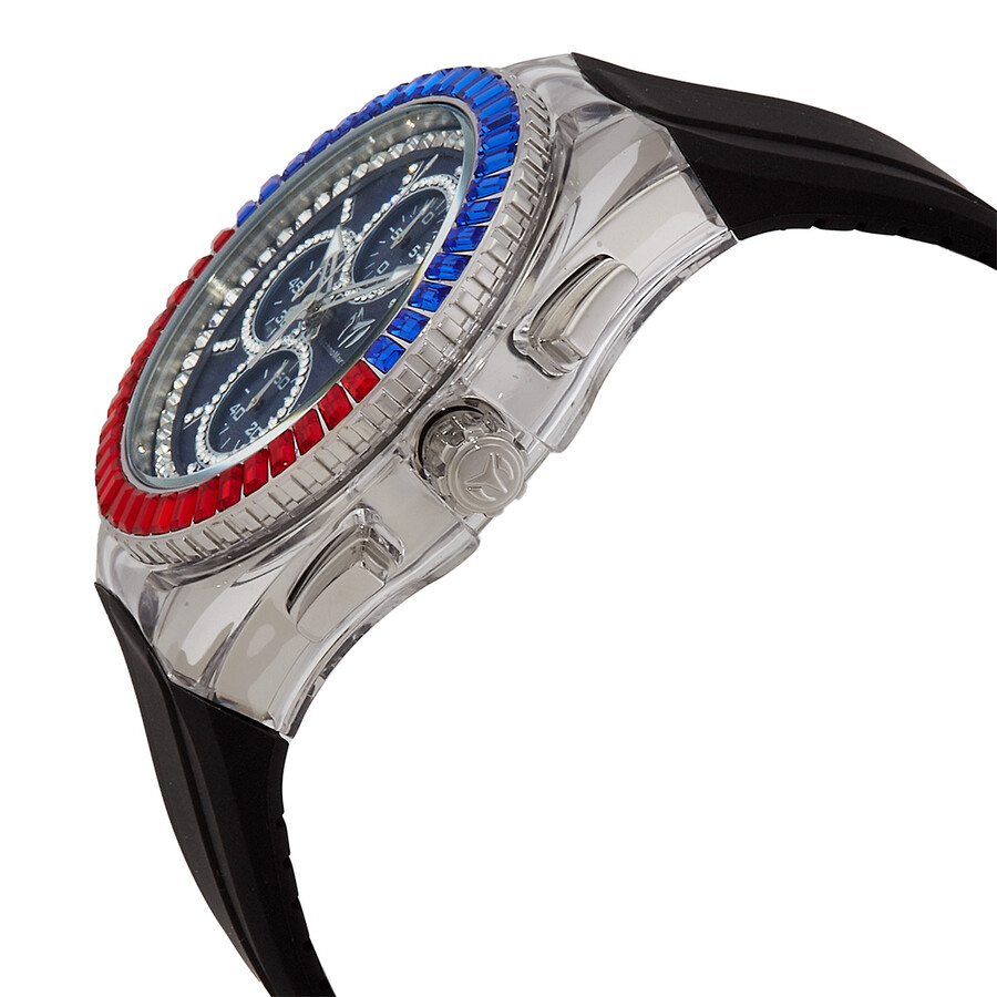 Technomarine Cruise Chronograph Quartz Crystal Blue Dial Men's Watch TM ...