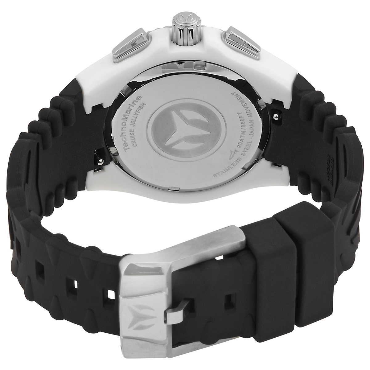 Technomarine Cruise Chronograph Quartz Crystal White Dial Ladies Watch ...