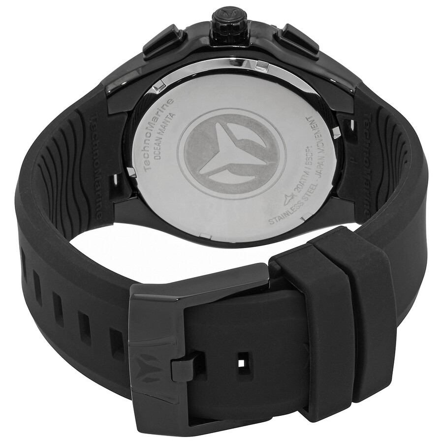 Technomarine Manta Ocean Chronograph Quartz Gunmetal Dial Men's Watch TM-221042 886678466931 ...