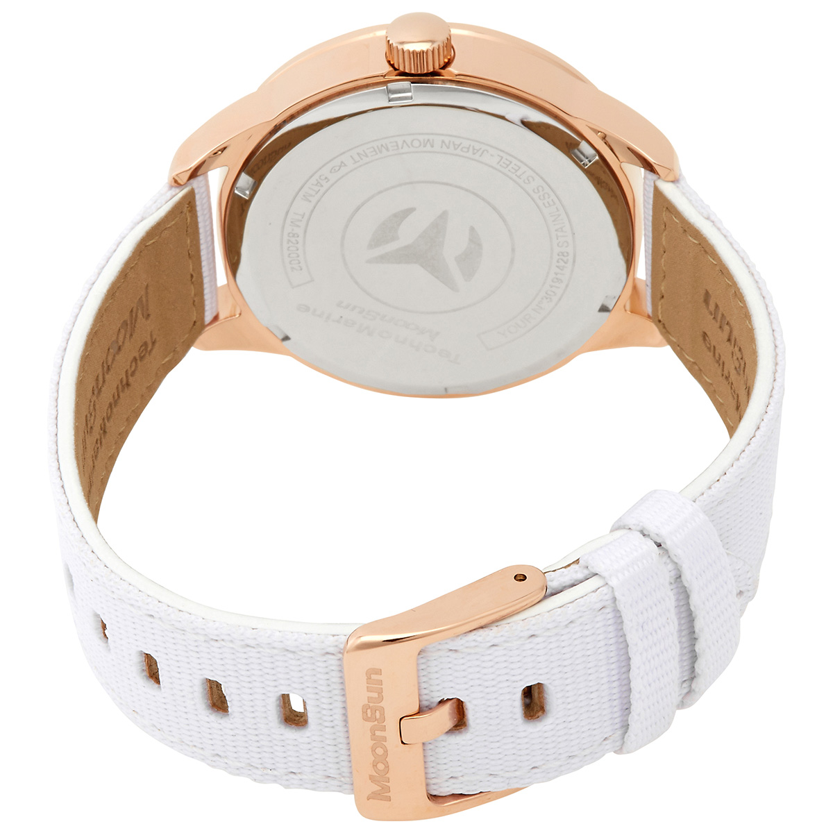 Technomarine MoonSun Quartz Mother of Pearl Dial Ladies Watch TM-820002 ...