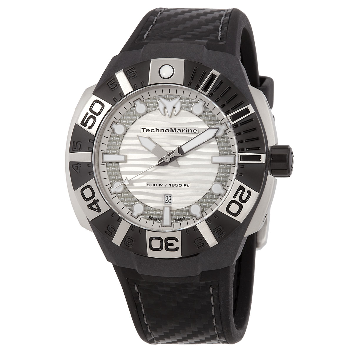 Technomarine Reef Quartz Silver Dial Men's Watch 514001 7640133235318 ...
