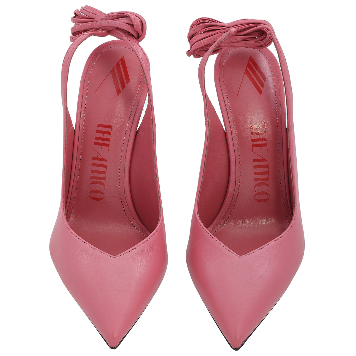 The Attico Ladies Peach Venus Slingback Pumps, Brand Size 39 (US Size 9 ...