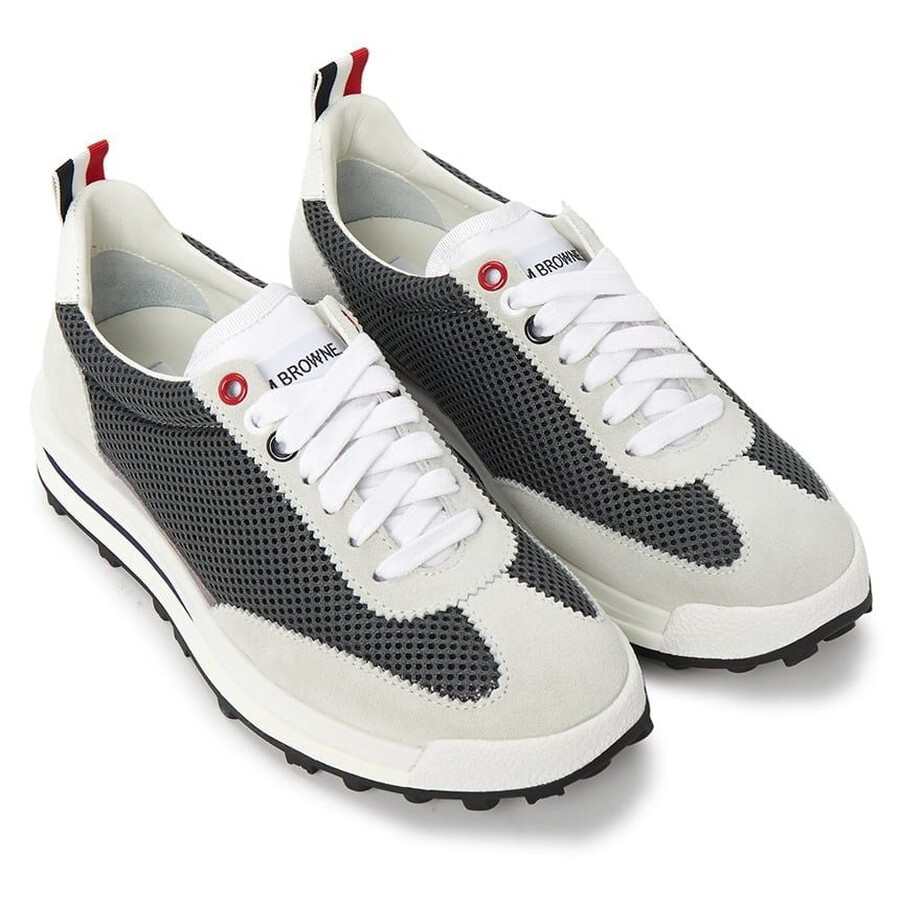 Thom Browne Ladies Dark Grey Nylon Tech Runner Sneakers, Brand Size 36 ...