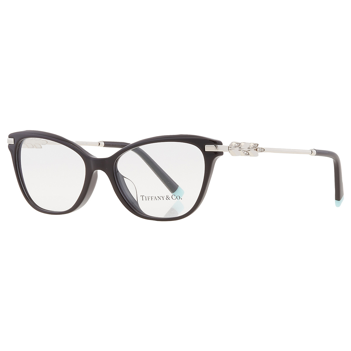 Tiffany & Co. Demo Cat Eye Ladies Eyeglasses TF2219BF 8001 52 ...