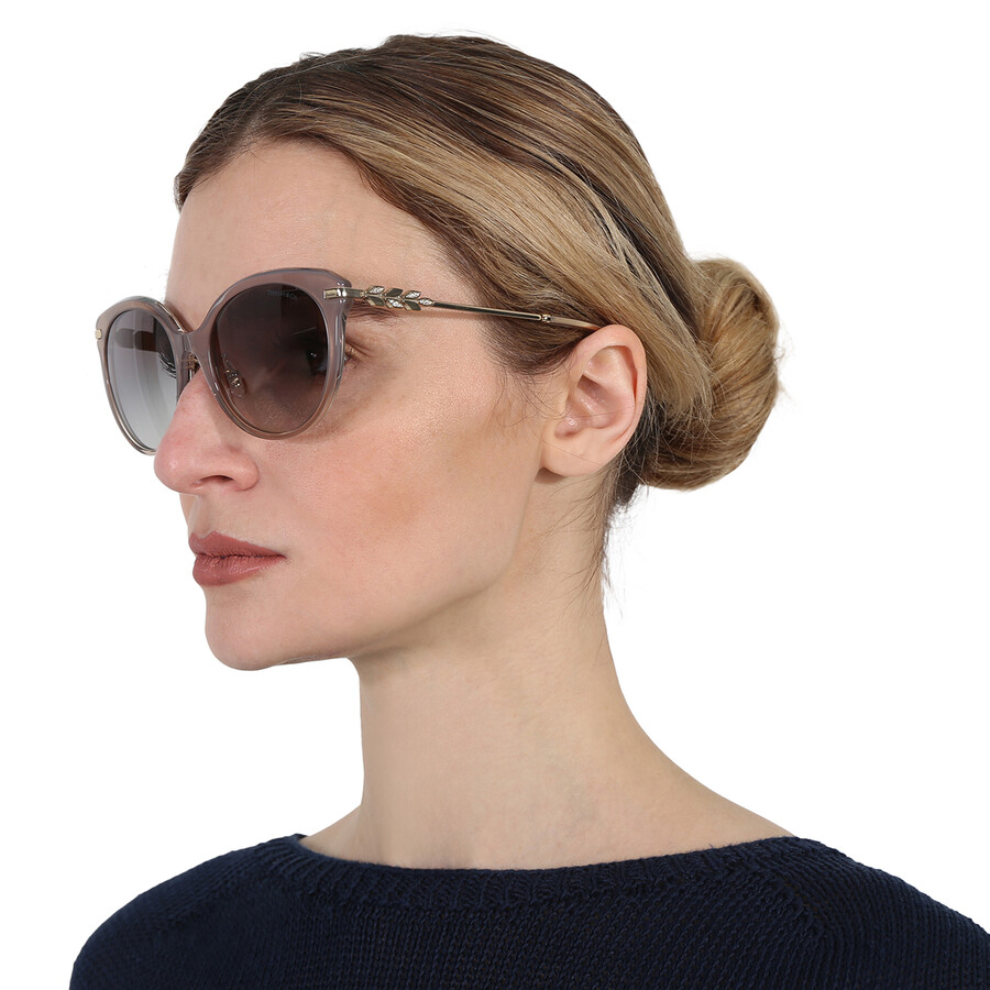 Tiffany & Co. Grey Gradient Cat Eye Ladies Sunglasses TF4189BF 83353C ...