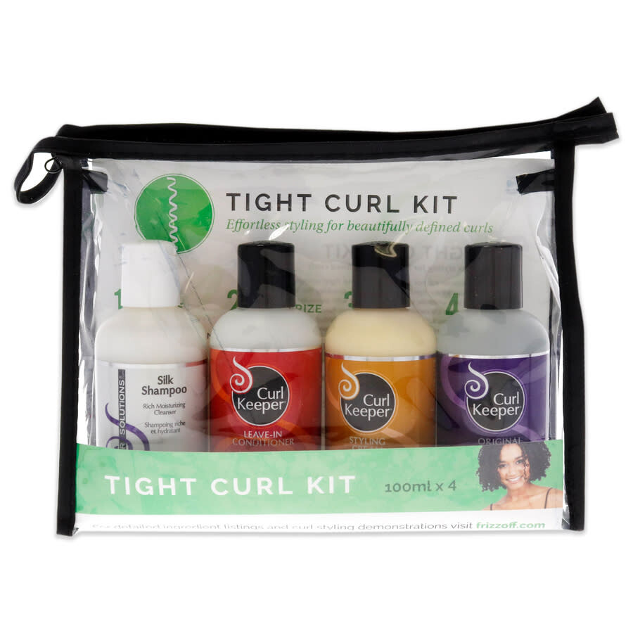 Curl Keeper Tight Curl Kit by Curl Keeper for Unisex - 4 Pc Set 898496000358 - Jomashop