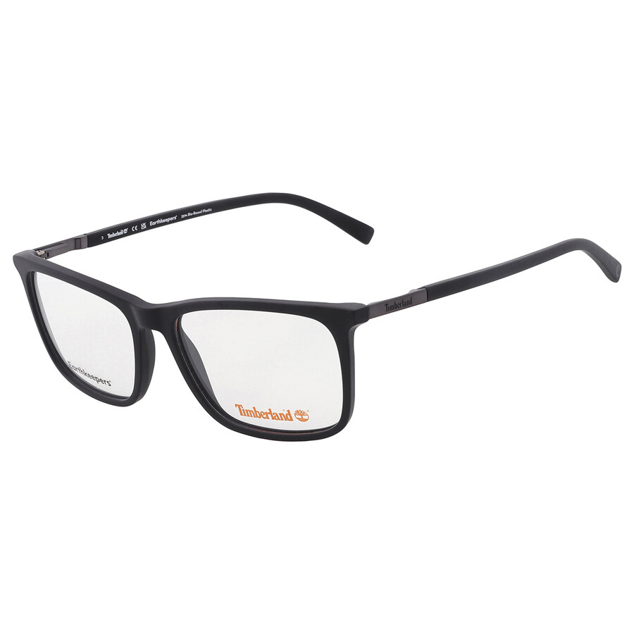 Timberland Demo Rectangular Men's Eyeglasses TB1619 002 58 889214016485 - Eyeglasses - Jomashop