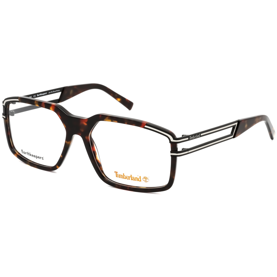 Timberland Men's Tortoise Rectangular Eyeglass Frames TB169905262 ...