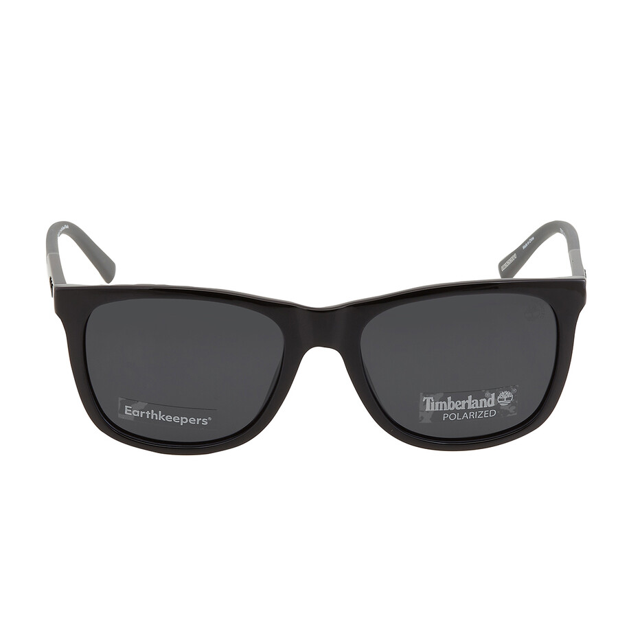 Timberland Polarized Smoke Square Mens Sunglasses Tb9255 01d 56