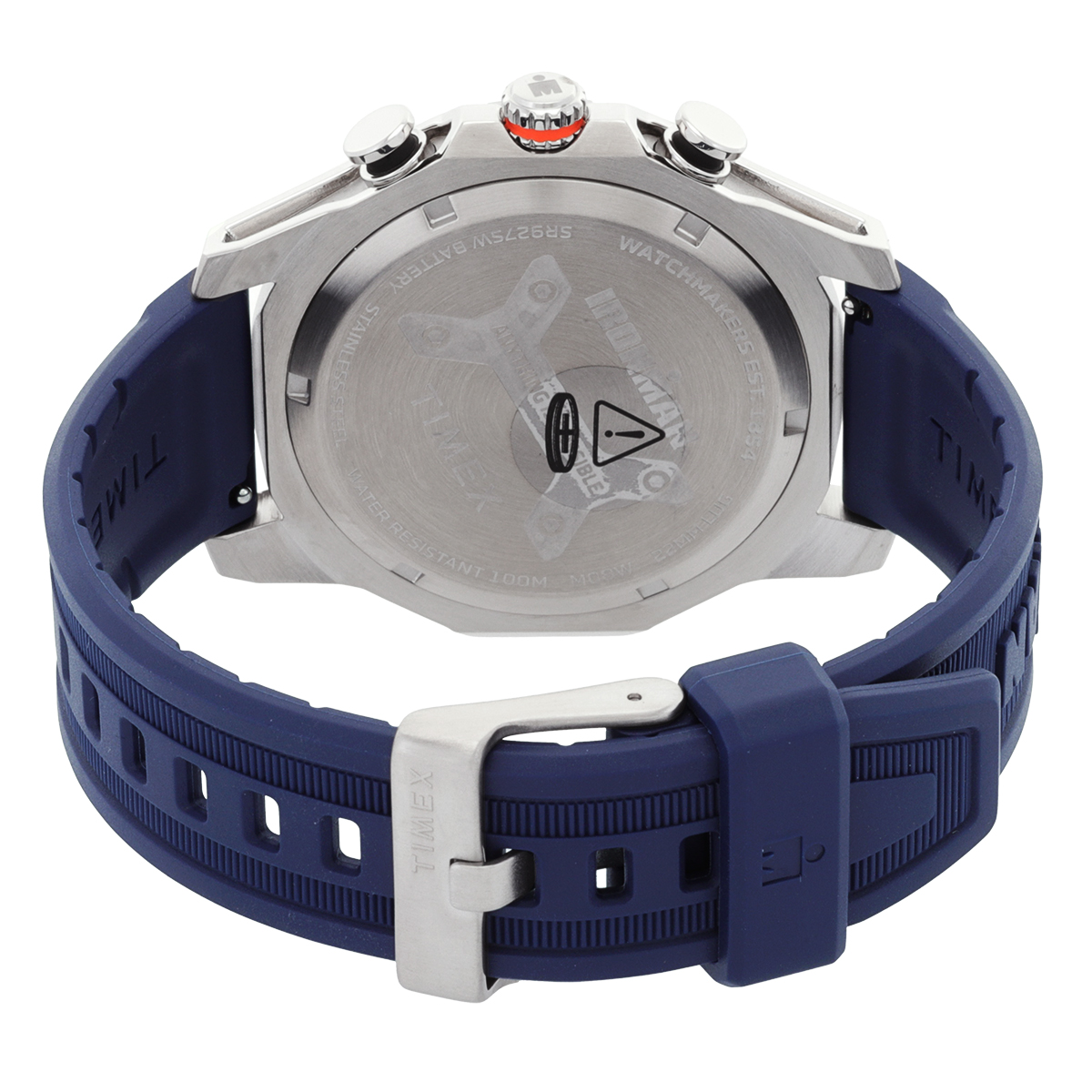 Timex Ironman Adrenaline Chronograph Quartz Blue Dial Men's Watch ...