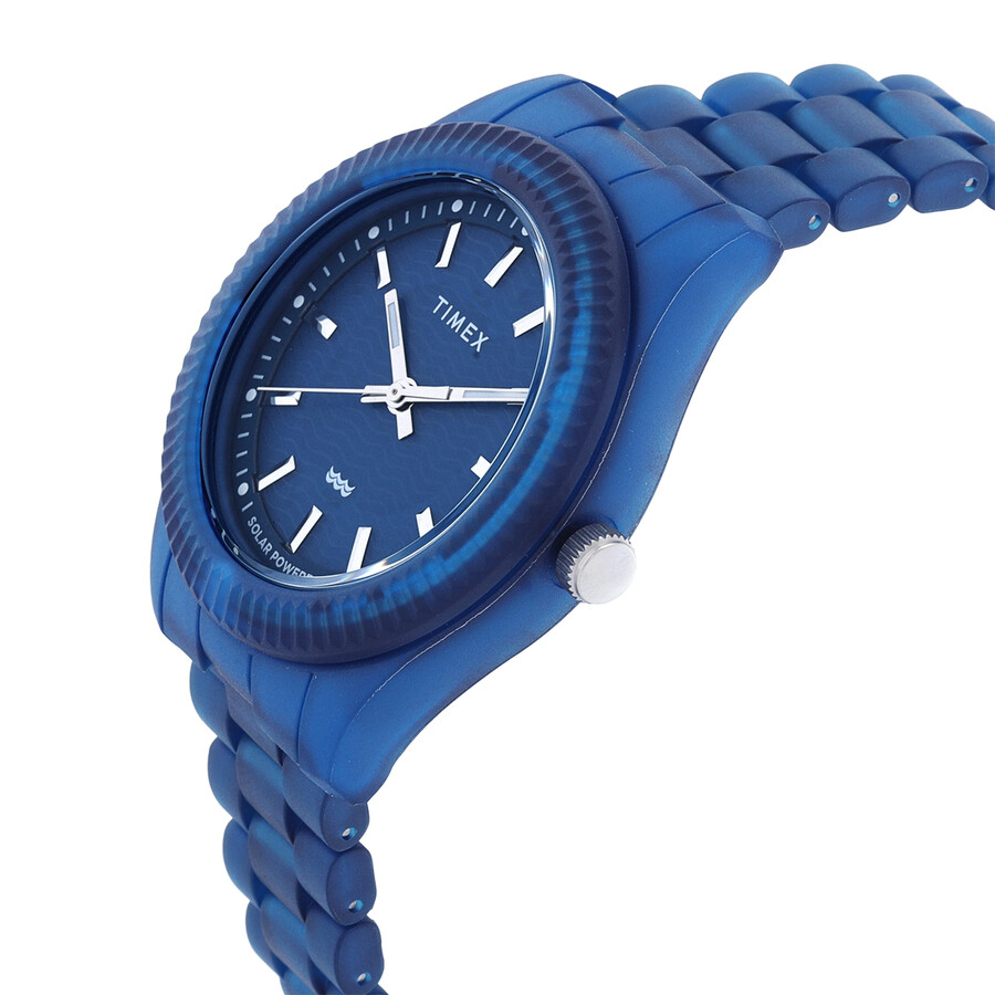 Timex Legacy Ocean Solar Powered Blue Dial Men's Watch TW2W56200 ...