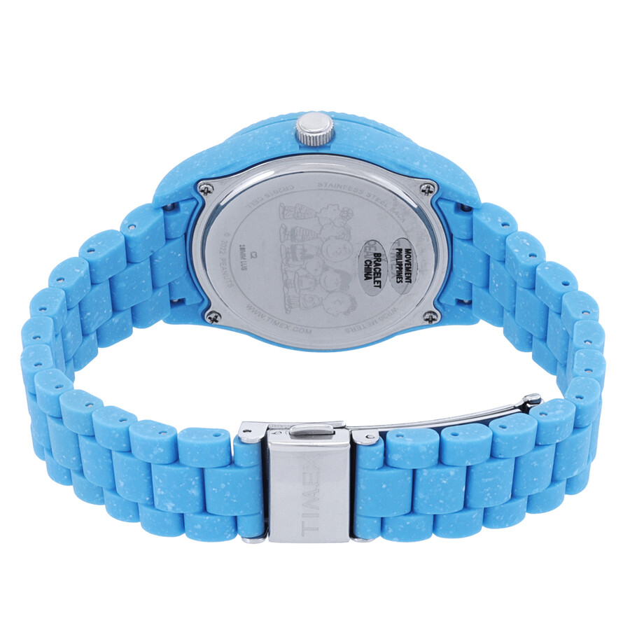 Timex Legacy Ocean X Peanuts Quartz Blue Dial Ladies Watch TW2V53200 ...