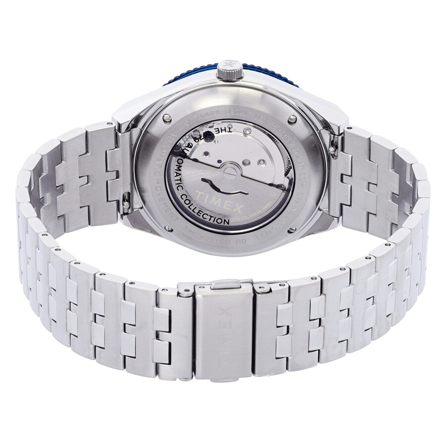 Timex M79 Automatic Blue Dial Men's Watch TW2V25100 194366177886 ...