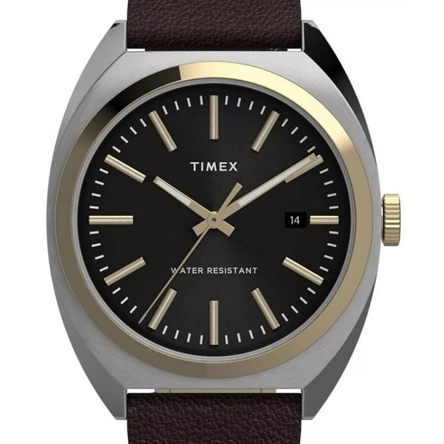 Timex Milano XL Quartz Black Dial Men's Watch TW2U15800 TW2U15800VQ ...