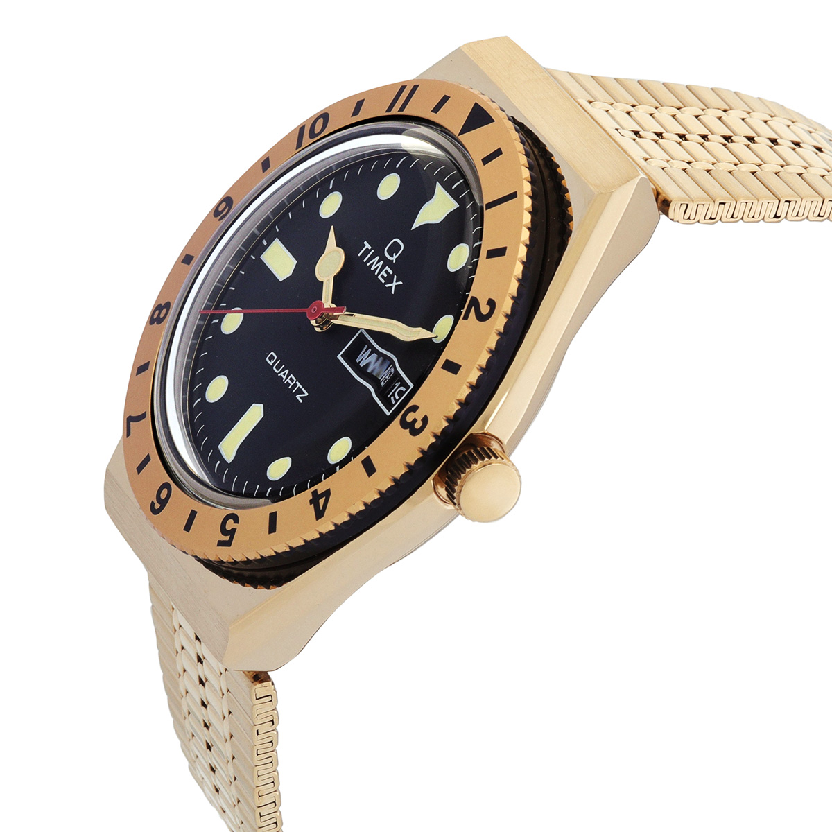 Timex Q Reissue Quartz Black Dial Men's Watch TW2V18800 194366163490 ...