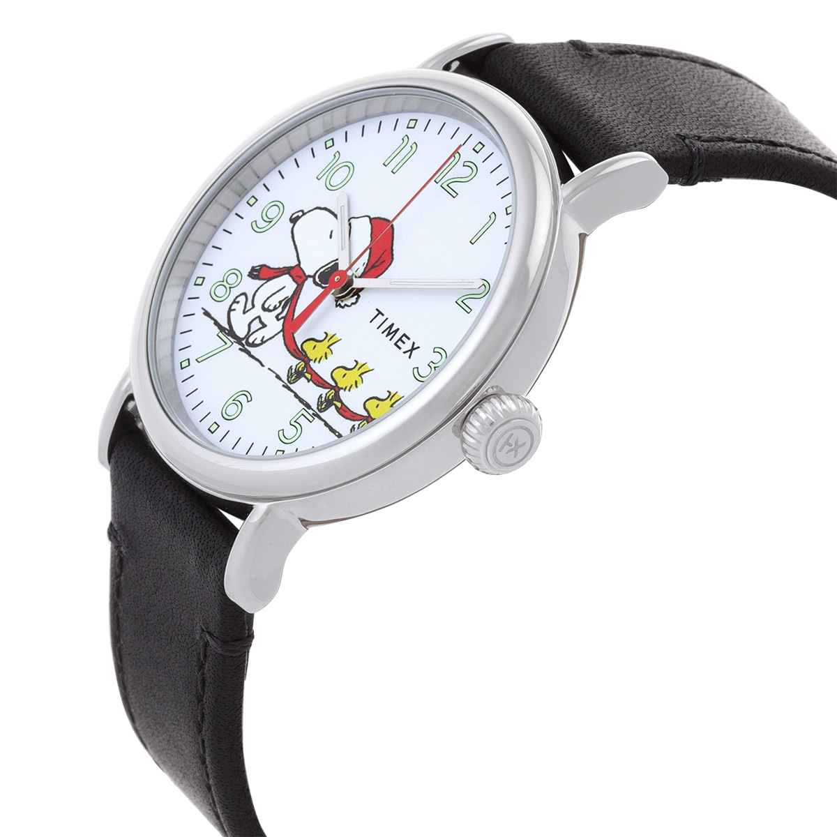 Timex Standard Peanuts Snoopy Christmas Quartz White Dial Watch ...