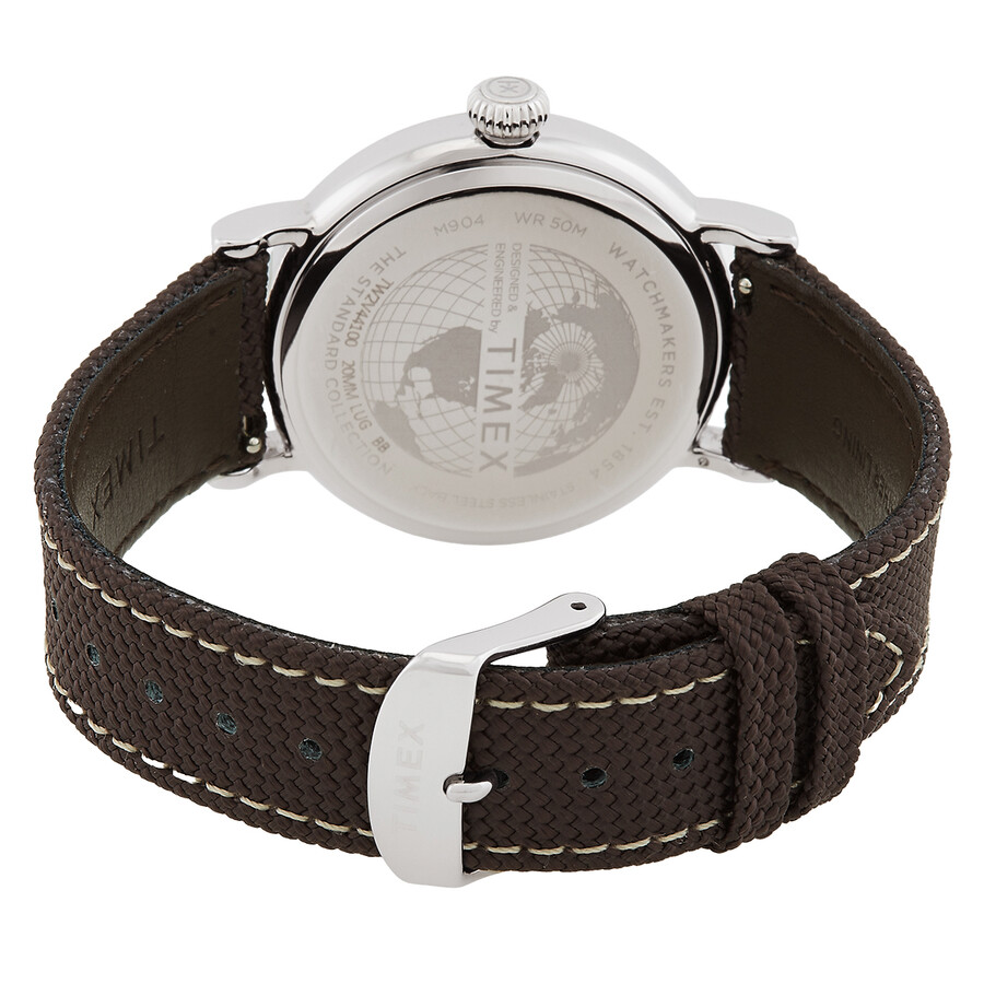 Timex Standard Quartz Cream Dial Men's Watch TW2V44100 194366203066 ...