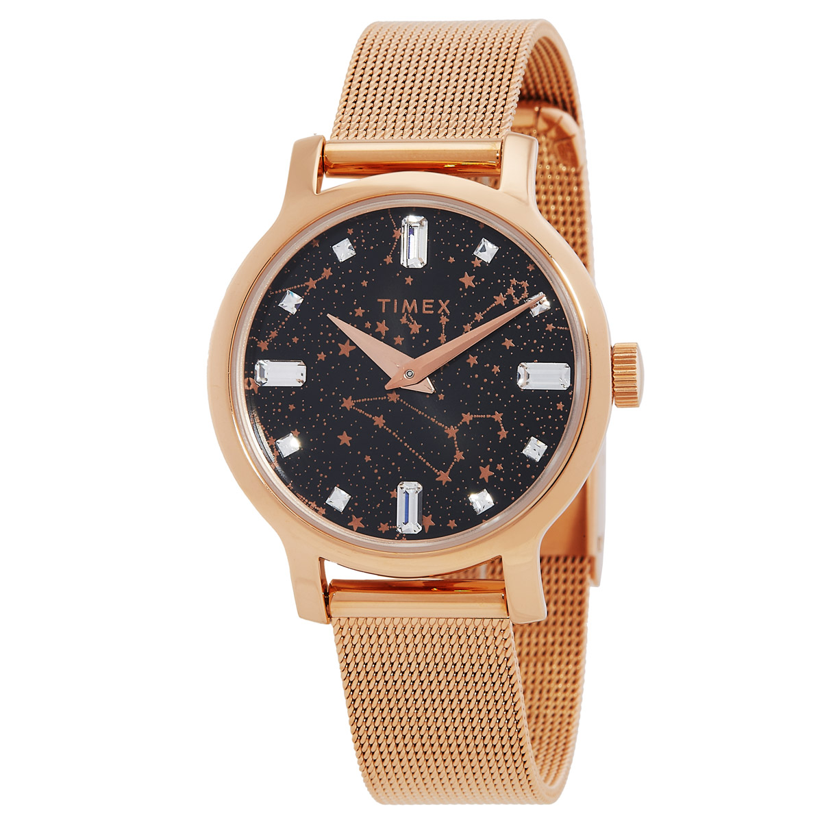 Timex Transcend Celestial Quartz Crystal Ladies Watch TW2V52100 ...