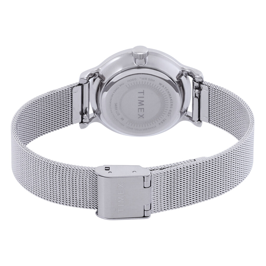 Timex Transcend Quartz Crystal Silver Dial Ladies Watch TW2U92900 TW2U92900VQ 194366124484 ...