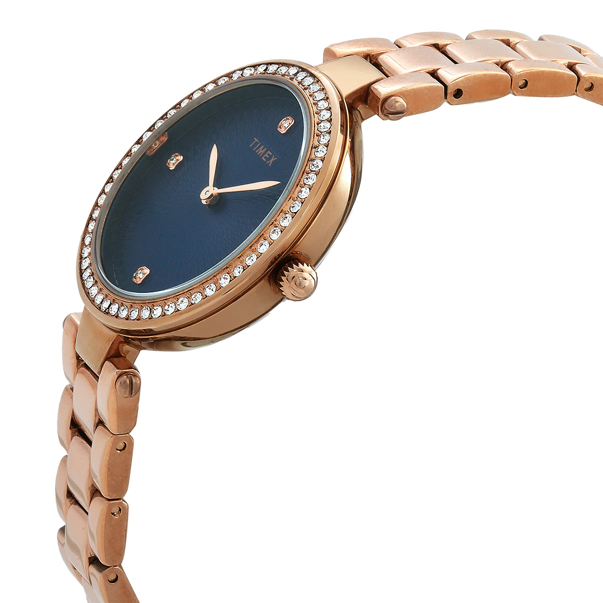 Timex Trend Quartz Crystal Black Dial Ladies Watch TW2V24600 ...