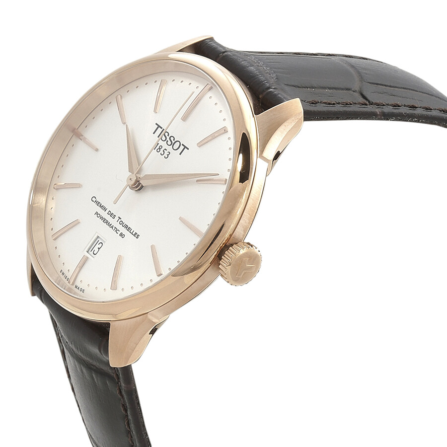 Tissot Chemin Des Tourelles Automatic Silver Dial Men's Watch T139.807.36.031.00 7611608309025 ...
