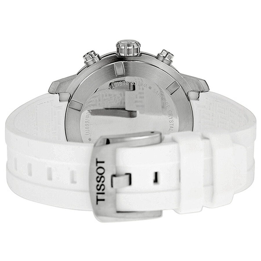 Tissot PRC 200 Chronograph White Dial Men's Watch T0554171701700 T055.417.17.017.00 ...