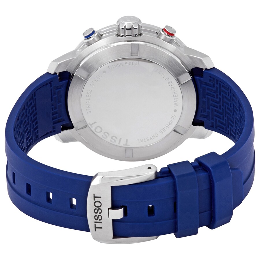 Tissot PRC 200 Chronograph Quartz White Dial Men's Watch T055.417.17.017.03 7611608283271 - T ...