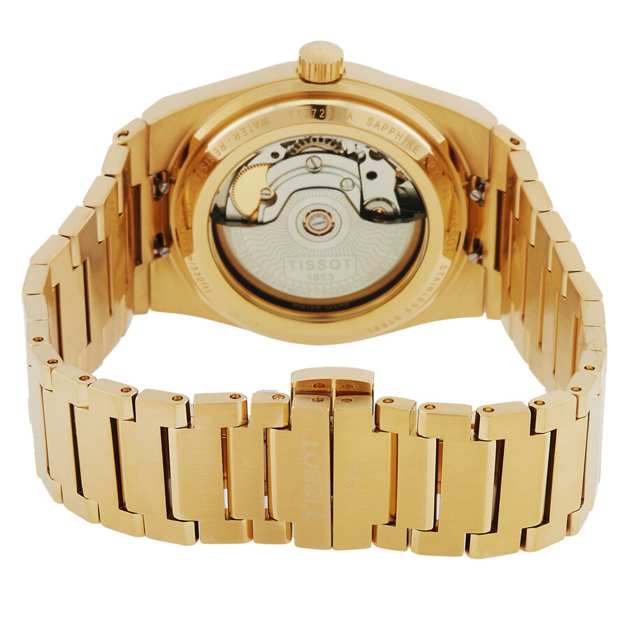 Tissot PRX Powermatic 80 Automatic Champagne Dial Ladies Watch ...