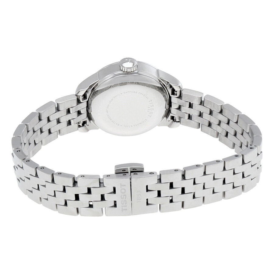 Tissot T-Classic Le Loche Automatic Black Dial Stainless Steel Ladies ...