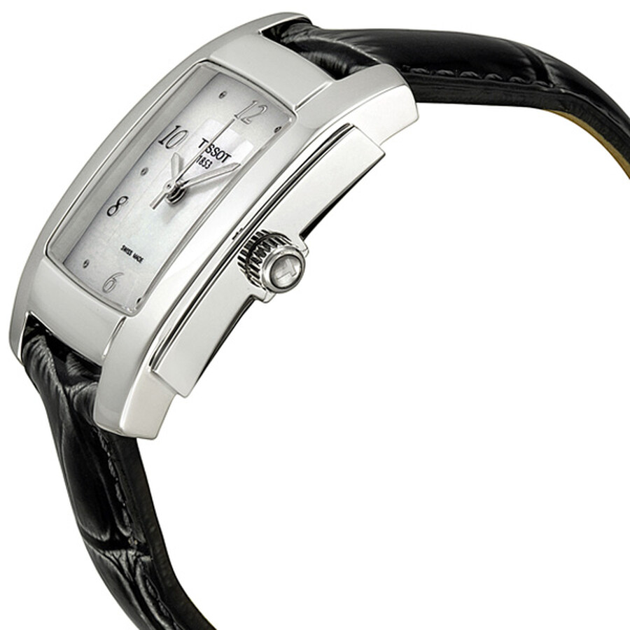 Tissot T-Trend T10 Diamond Mother of Pearl Stainless Steel Ladies Watch ...