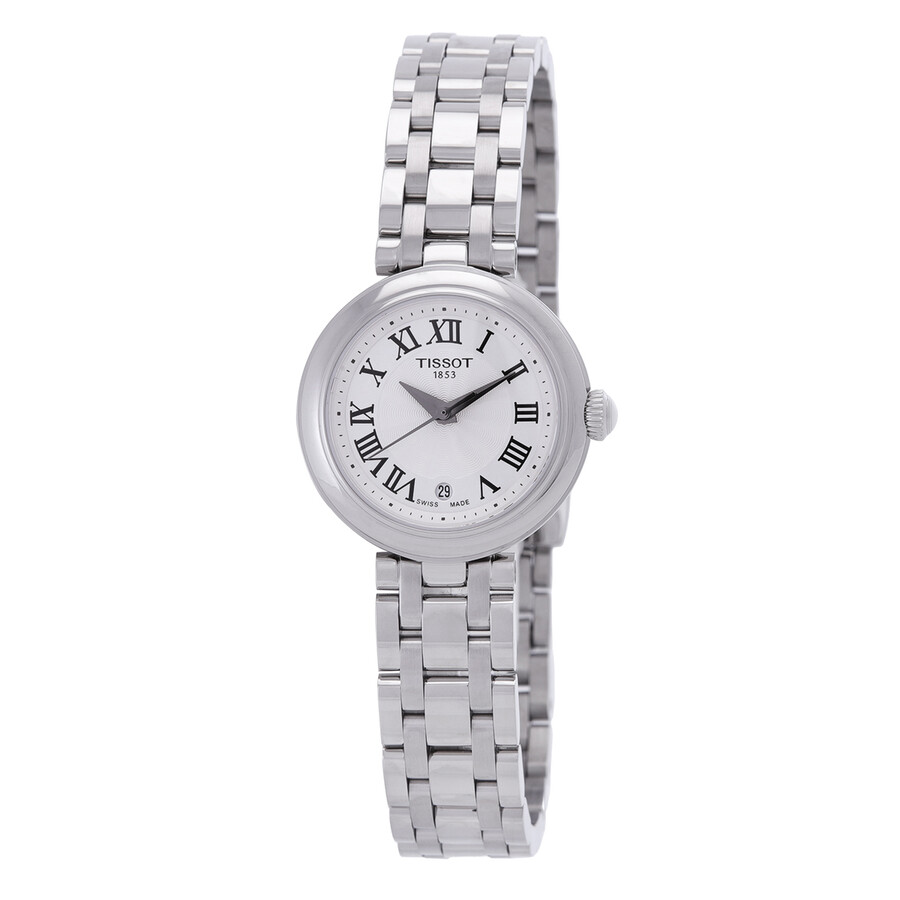 Tissot T-Lady Quartz White Dial Ladies Watch T126.010.11.013.00 ...