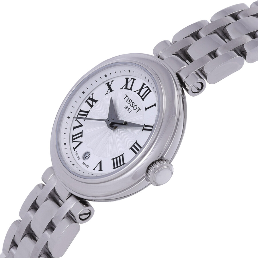 Tissot T-Lady Quartz White Dial Ladies Watch T126.010.11.013.00 ...
