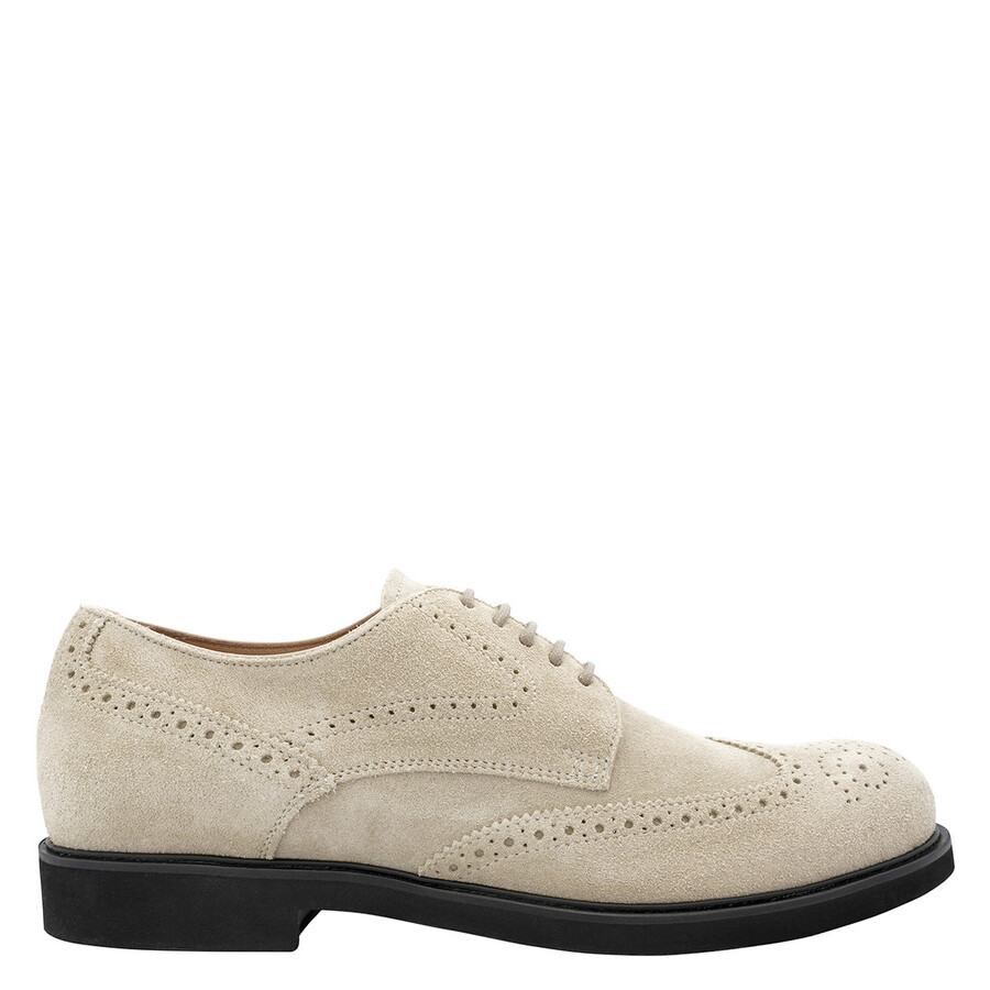 Tod's Men's Wing-Tip Perforations Leather Lace-Up Derby Shoes, Brand ...