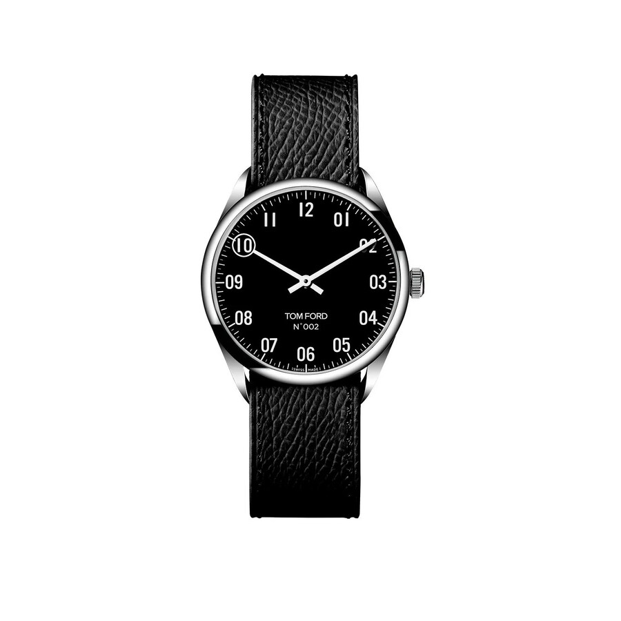 Tom Ford N.002 Quartz Black Dial Men's Watch TF0120267293 193586018344 ...