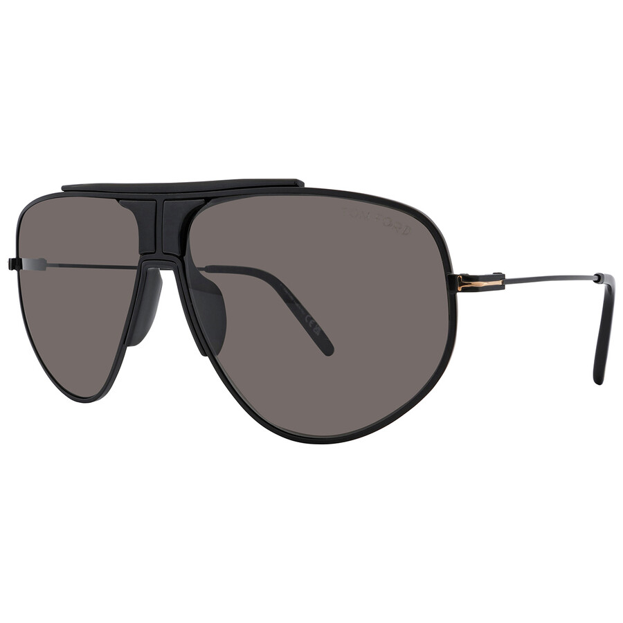 Tom Ford Addison Smoke Pilot Men's Sunglasses FT0928 02A 61 ...