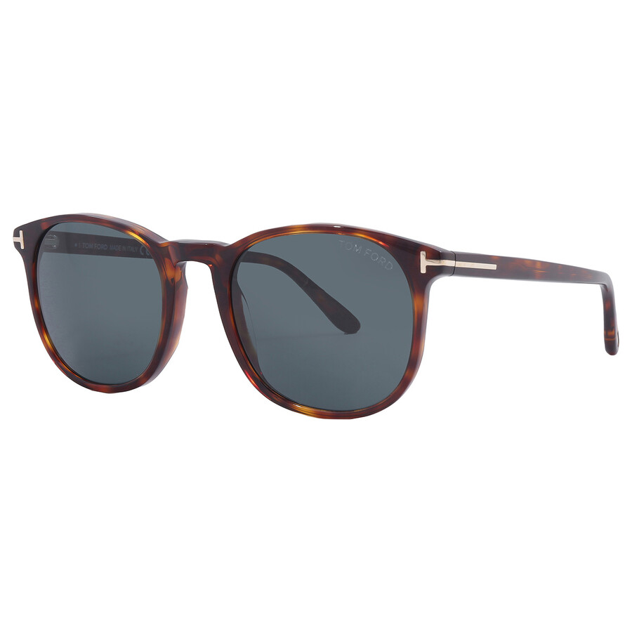 Tom Ford Ansel Blue Round Men's Sunglasses FT0858 54V 51 889214243539 ...