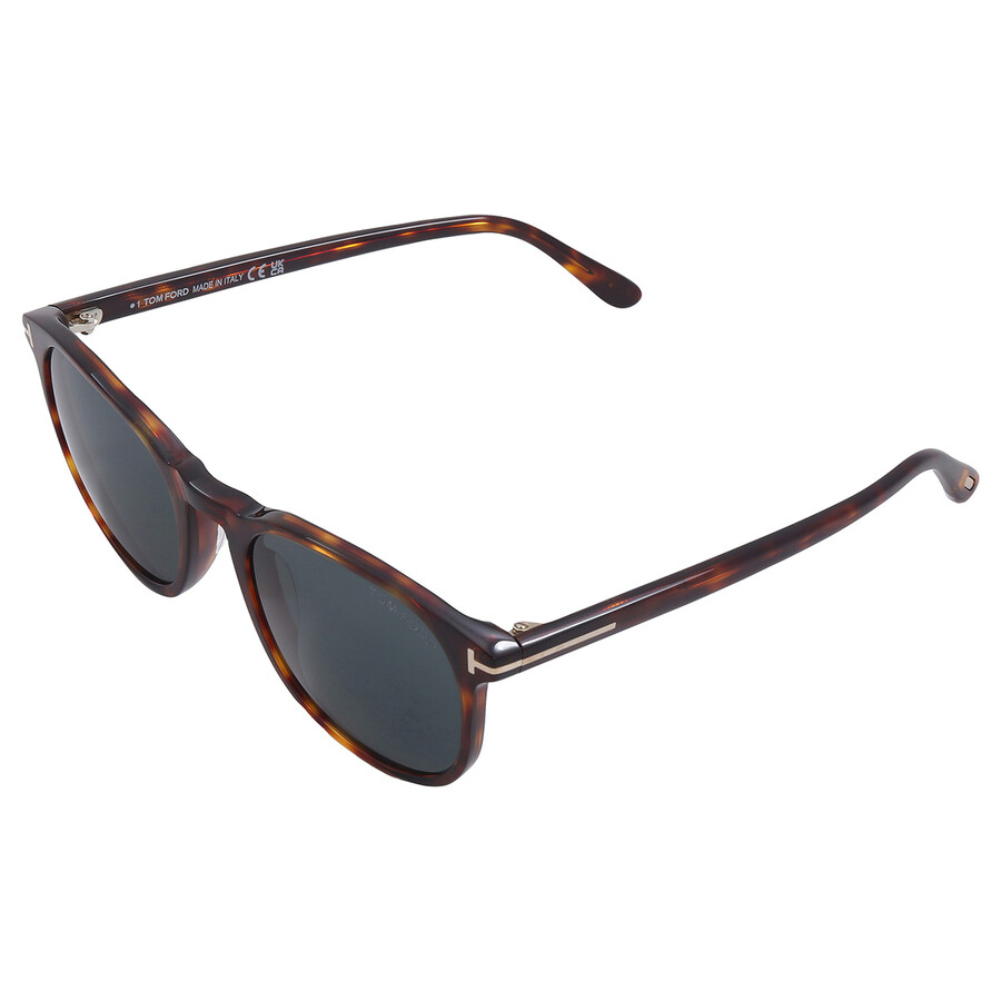 Tom Ford Ansel Blue Round Men's Sunglasses FT0858 54V 51 889214243539 ...