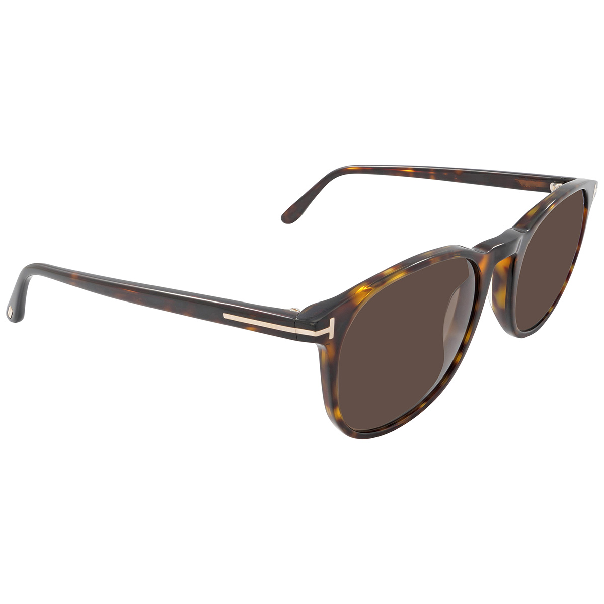 Tom Ford Ansel Polarized Brown Oval Men's Sunglasses FT0858 52H 51 ...