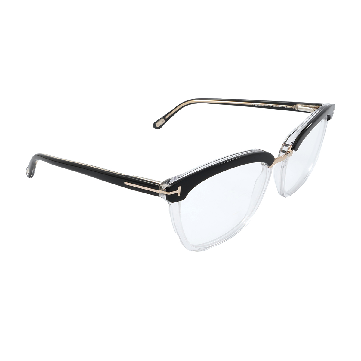 Tom Ford Blue Light Block Cat Eye Ladies Eyeglasses FT5550-B 005 54 ...