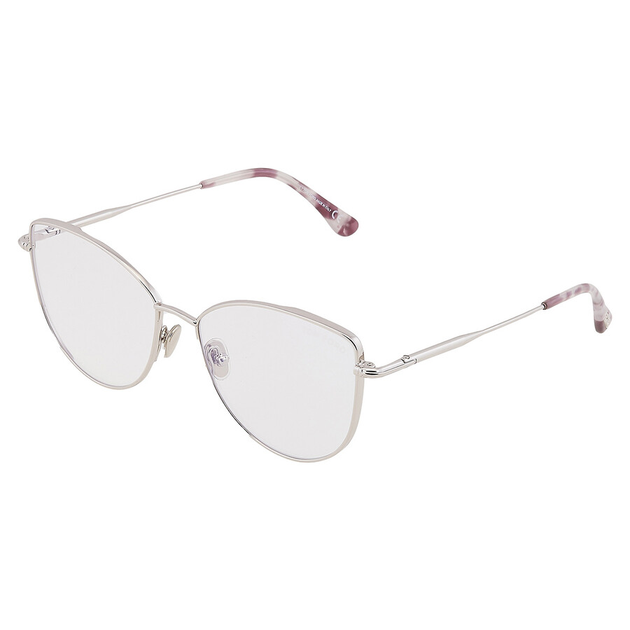 Tom Ford Blue Light Block Cat Eye Ladies Eyeglasses FT5667-B 016 55 ...