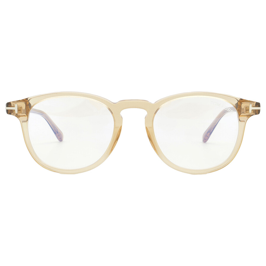 Tom Ford Blue Light Block Oval Unisex Eyeglasses FT5891-B 047 49 ...