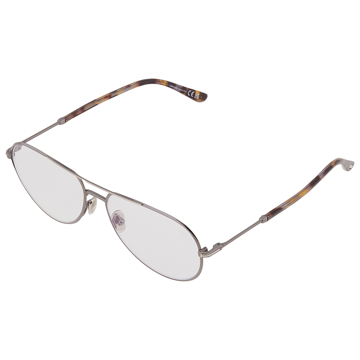 Tom Ford Blue Light Block Pilot Men's Eyeglasses FT5829-B 008 57 ...